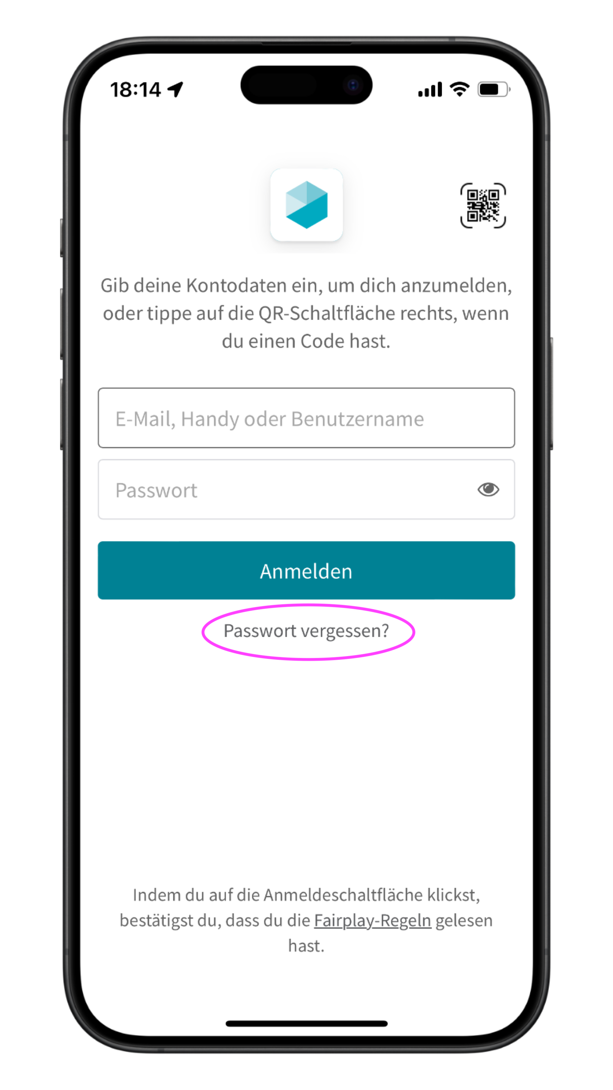 Login und Passwort zurücksetzen – Beekeeper Help Center