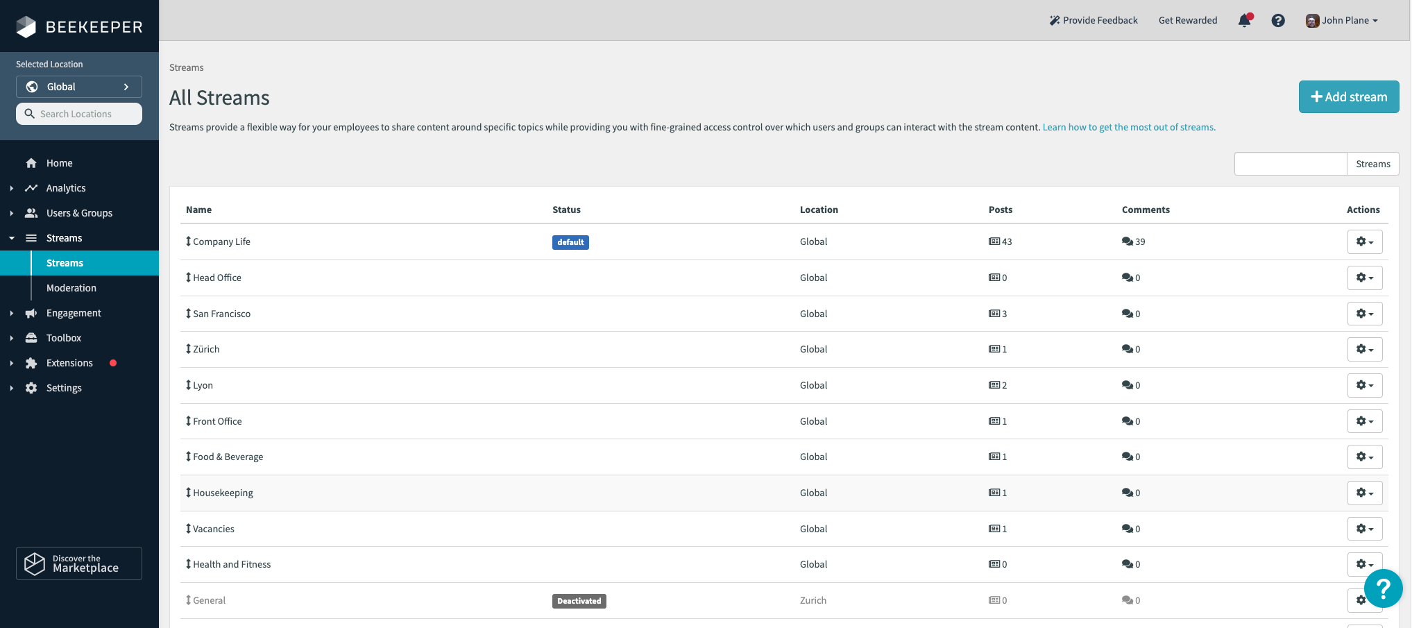 Settings Overview – Beekeeper Help Center
