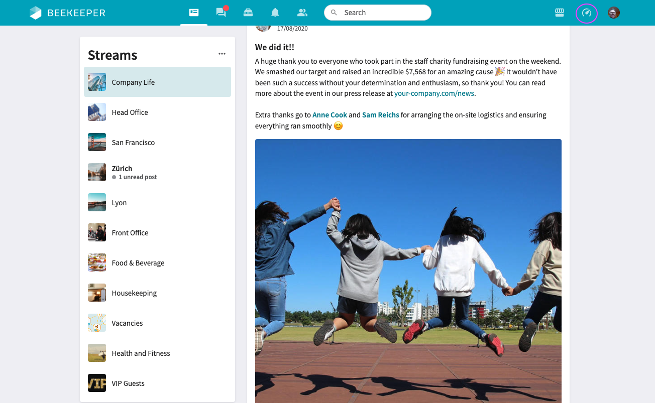 Settings Overview – Beekeeper Help Center