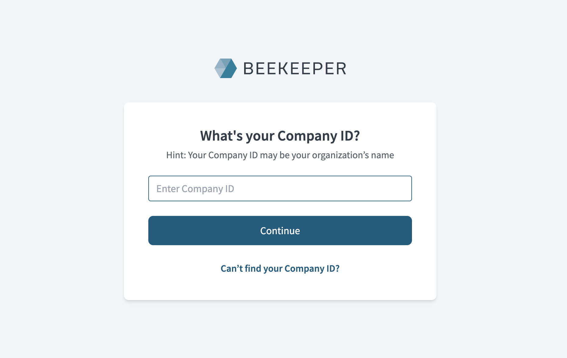 Login und Passwort zurücksetzen – Beekeeper Help Center