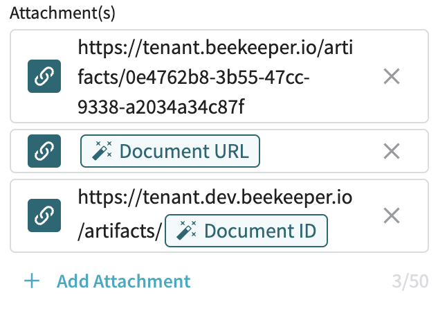 Attachments in workflows – Beekeeper Help Center