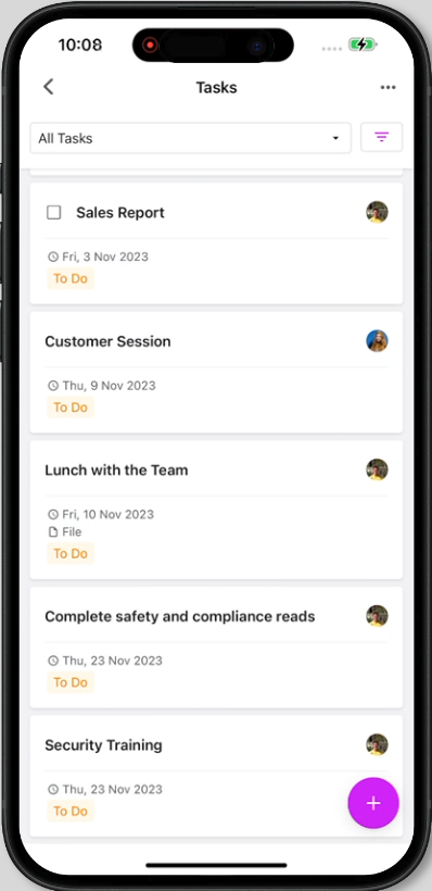 Tasks – Beekeeper Help Center