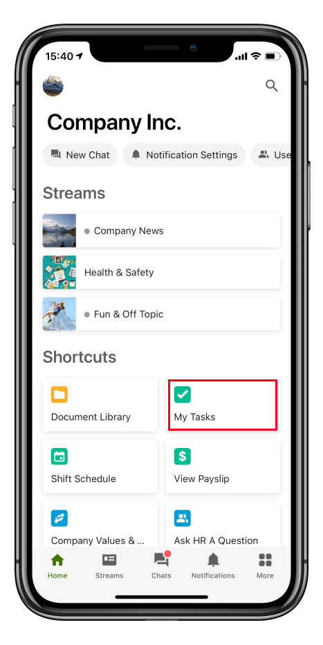 Tasks – Beekeeper Help Center