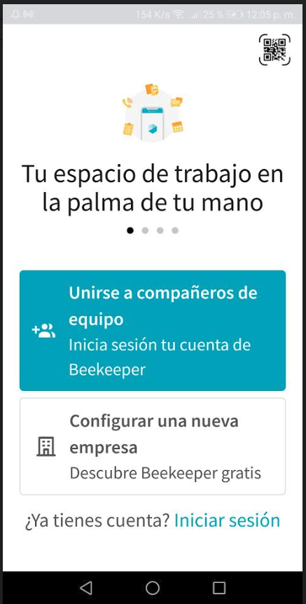 Updating Beekeeper's login language to match your phone (Android ...